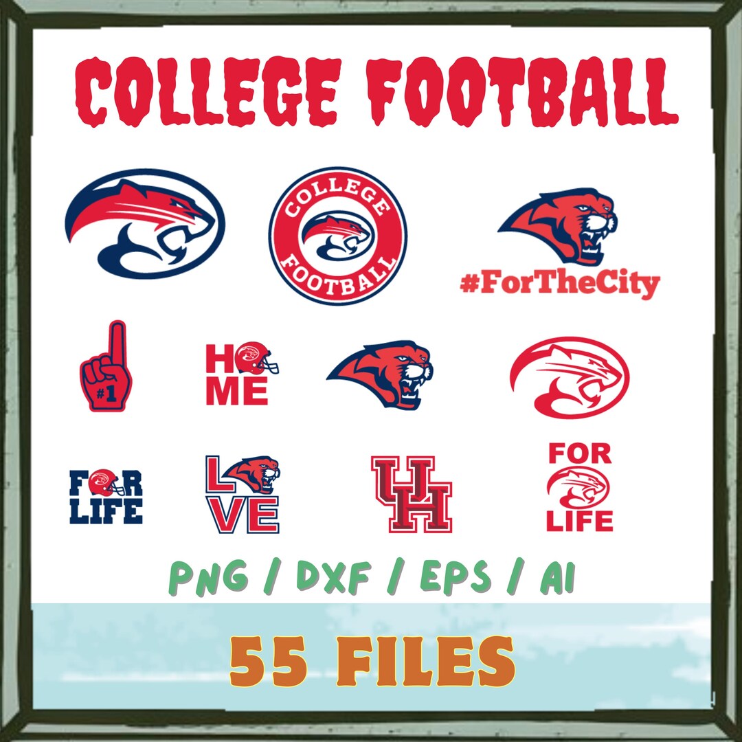 Football SVG Designs, Football Team Png, Personalized Football Team ...