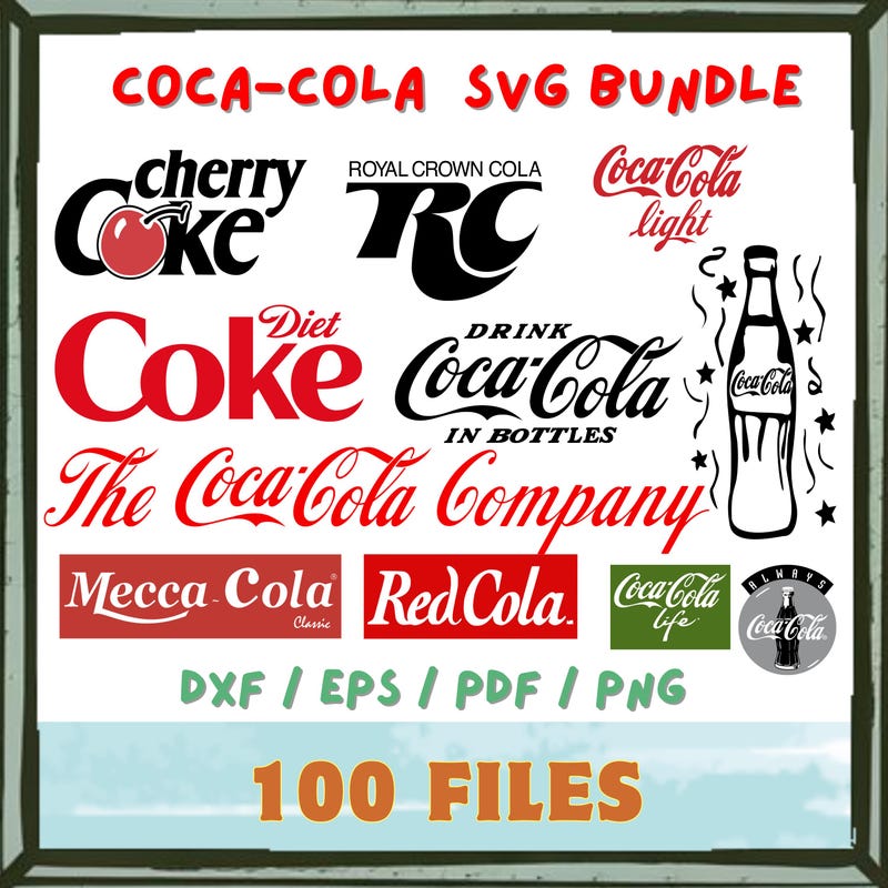 Coke Cola Designs - Etsy