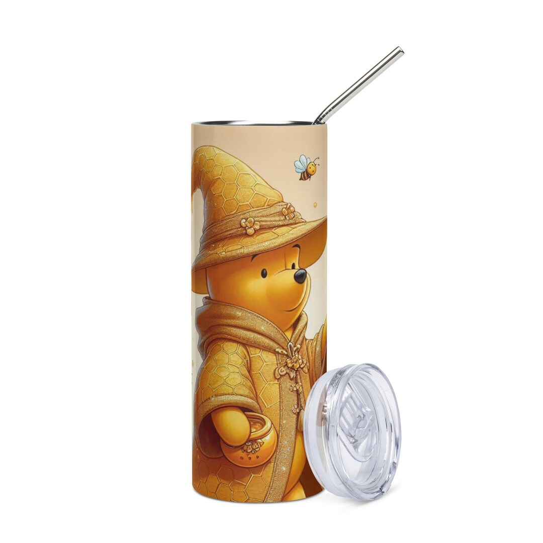 Winnie the Pooh Wizard Stainless Steel Tumbler - Etsy