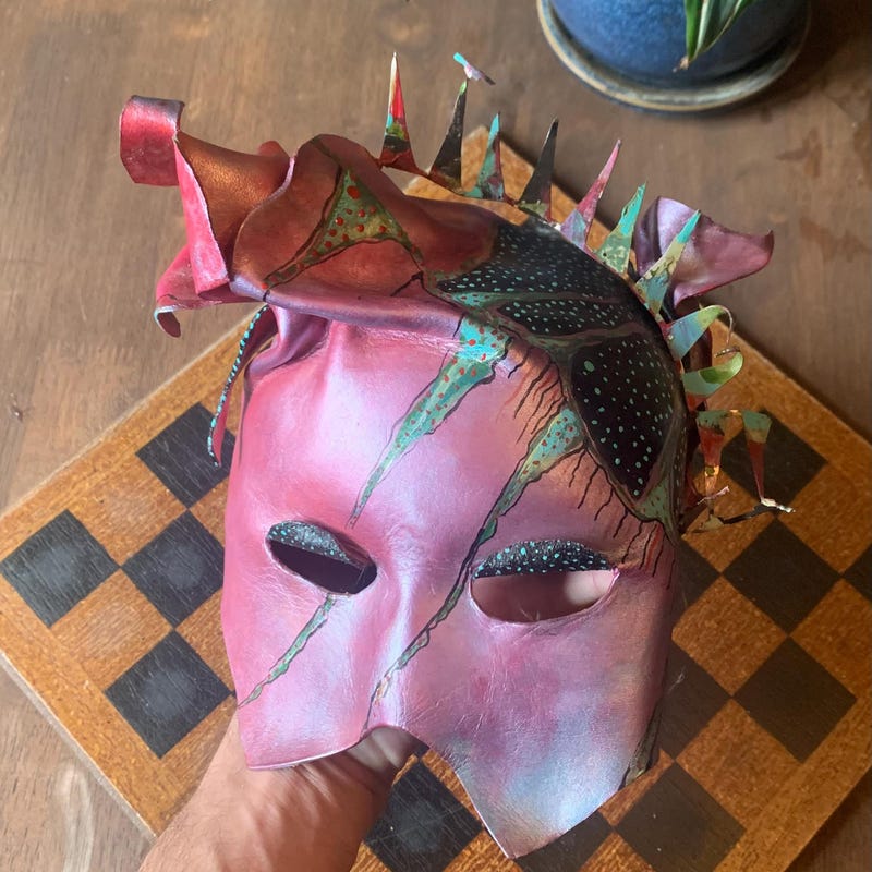 David Bowie Mask - Etsy UK