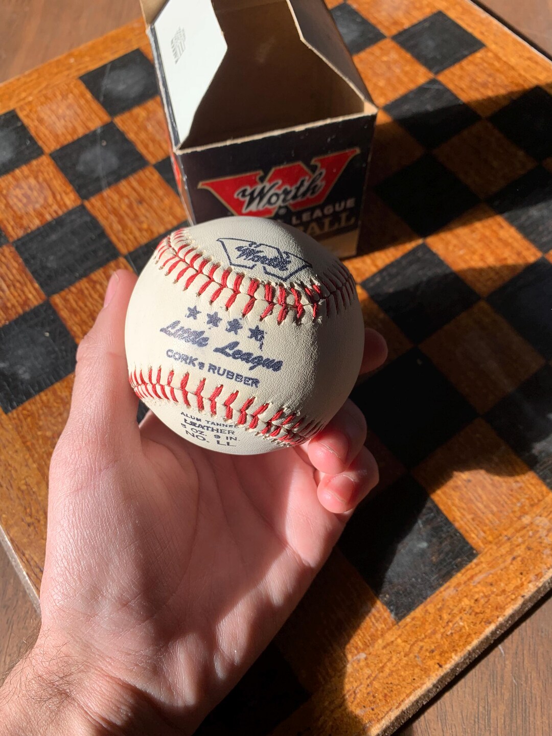 Vintage Worth Baseball NO. LL (circa 1970s; Original; Unused in Box) - Etsy
