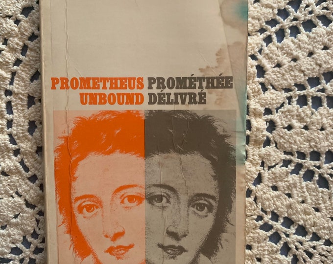 Vintage Bilingual Prometheus Unbound (french/english) by Percy Shelley ...
