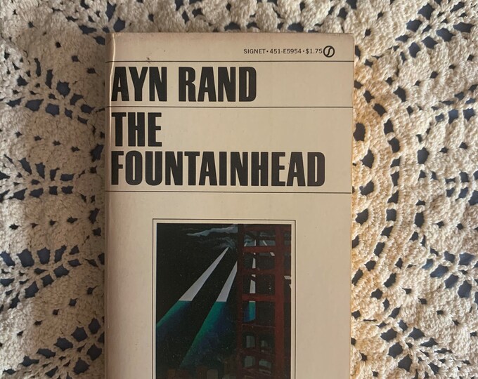 Vintage the Fountainhead by Ayn Rand (signet Classics, 1971) - Etsy