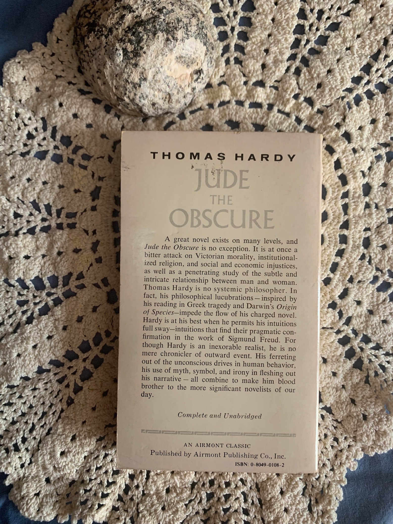 Vintage Jude the Obscure by Thomas Hardy Novel (airmont Publishing ...
