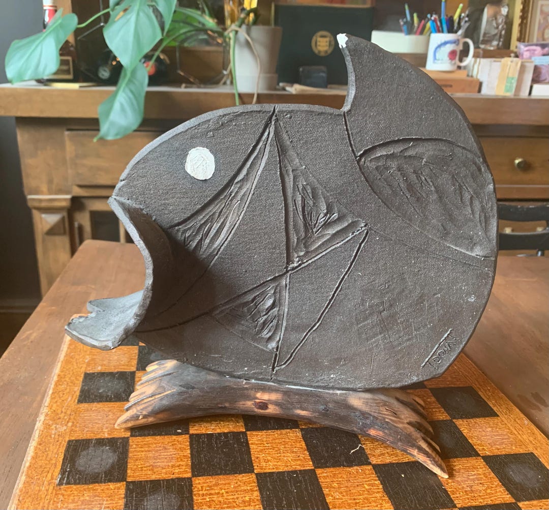Outsider Art Monster Fish or Sunfish (circa 1970s / 80s) - Etsy