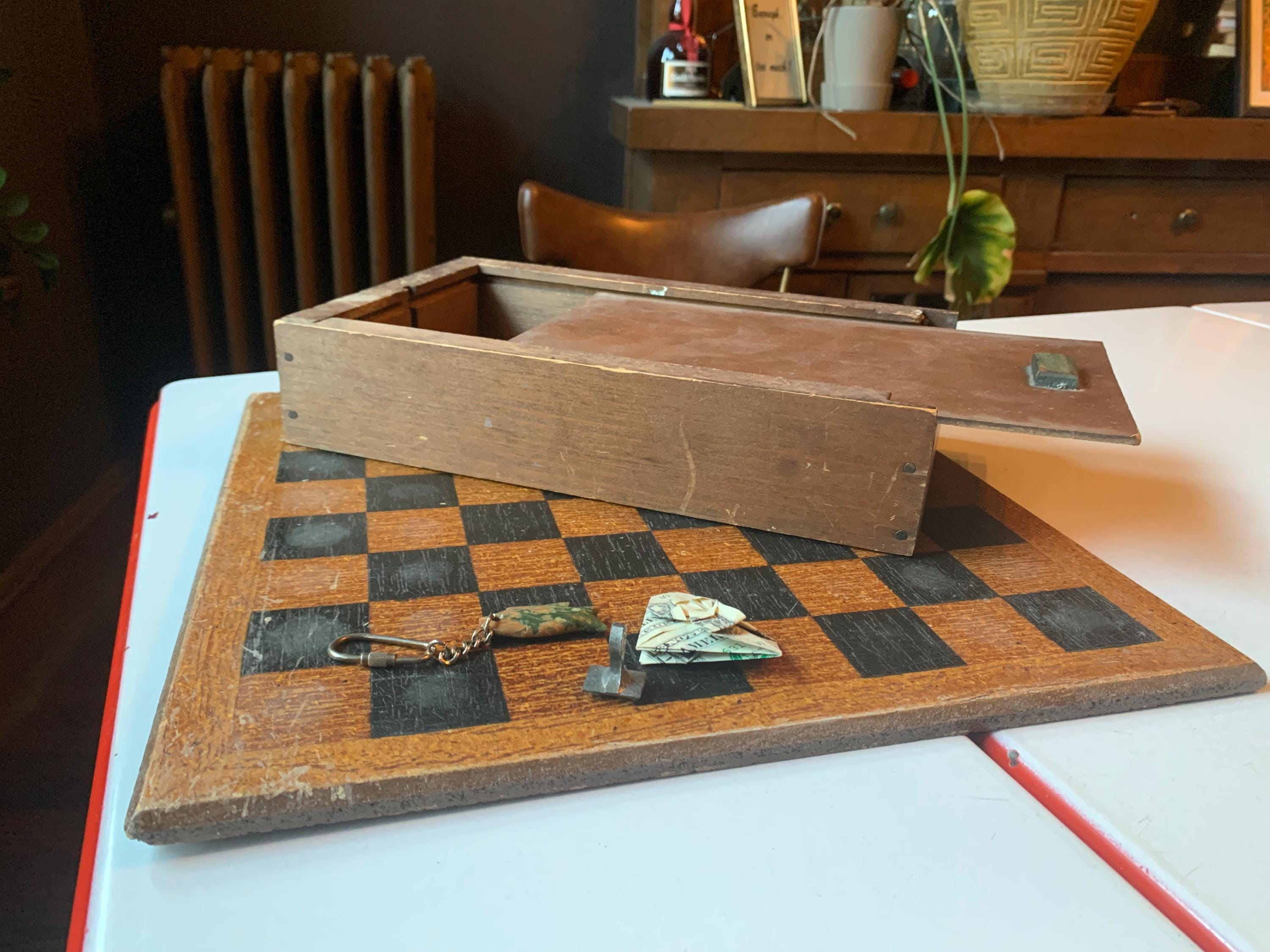 Antique Simple Wood Candle Box for Keepsakes or Storage - Etsy