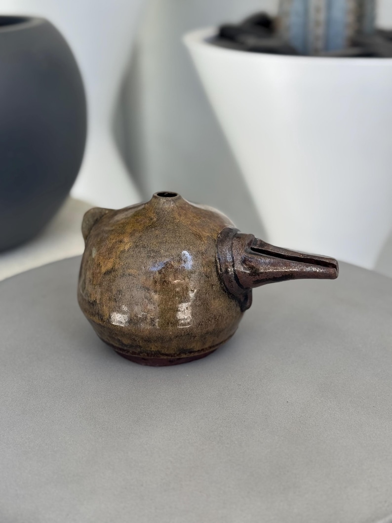Antique Ceramic Teapot or Bizen Water Dropper (calligraphy) - Etsy
