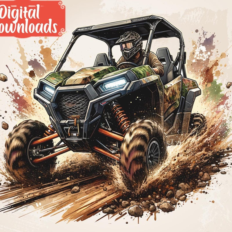 Atv Mud Ride Svg - Etsy