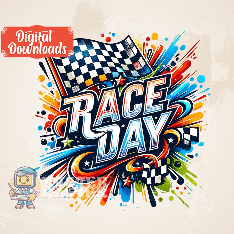 Race Day Png, Files for Sublimation, Racing Shirt, Racing Png, Racer ...