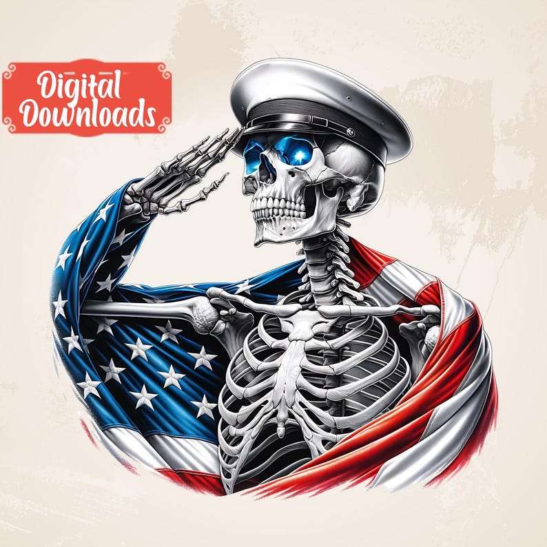 Us Patriotic Navy Skull Salute Png, US Navy Clipart, Veteran Shirt Png ...