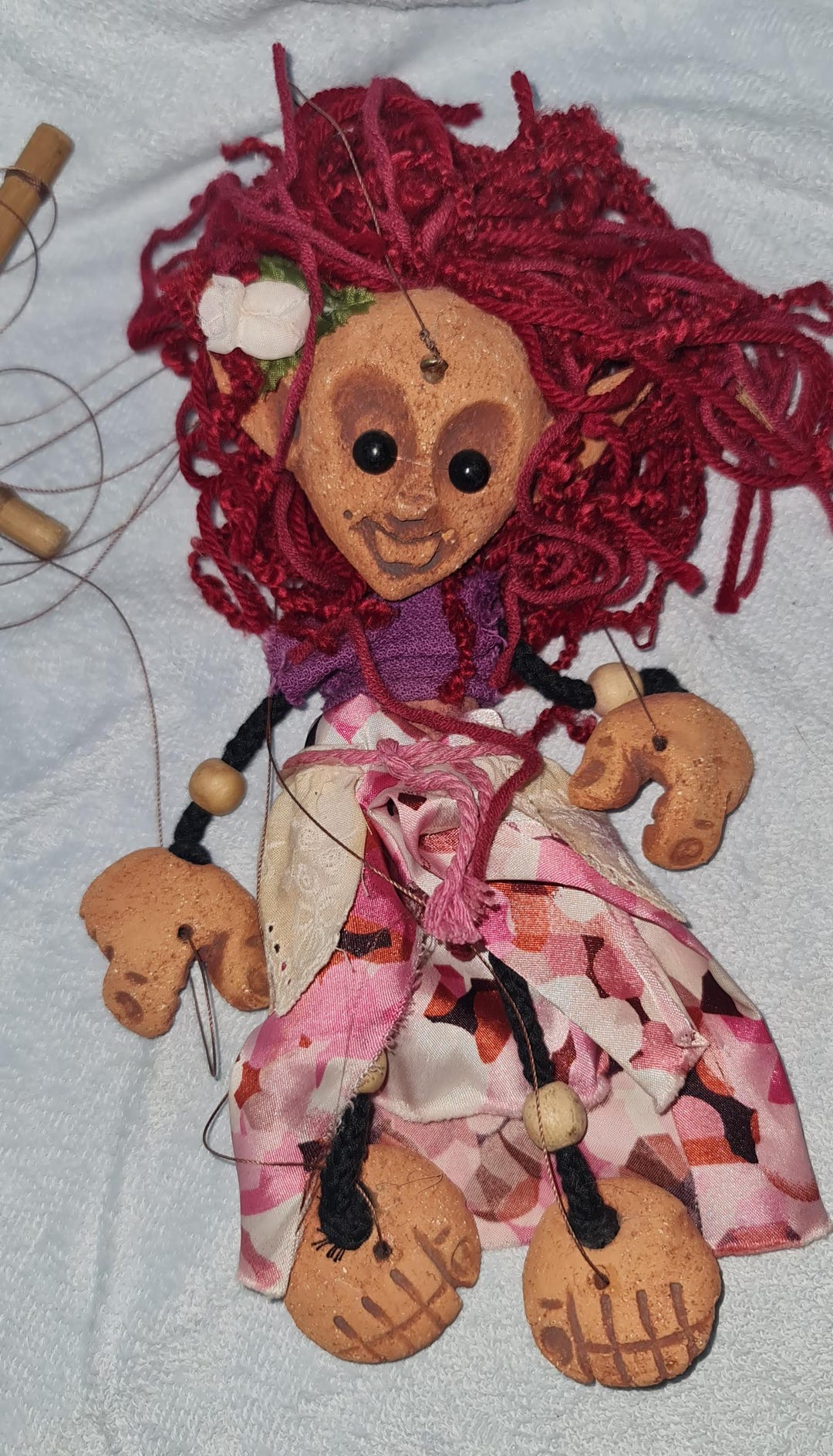 Classic Hand-made Marionette Puppet by the Squeaking Tribe - Etsy