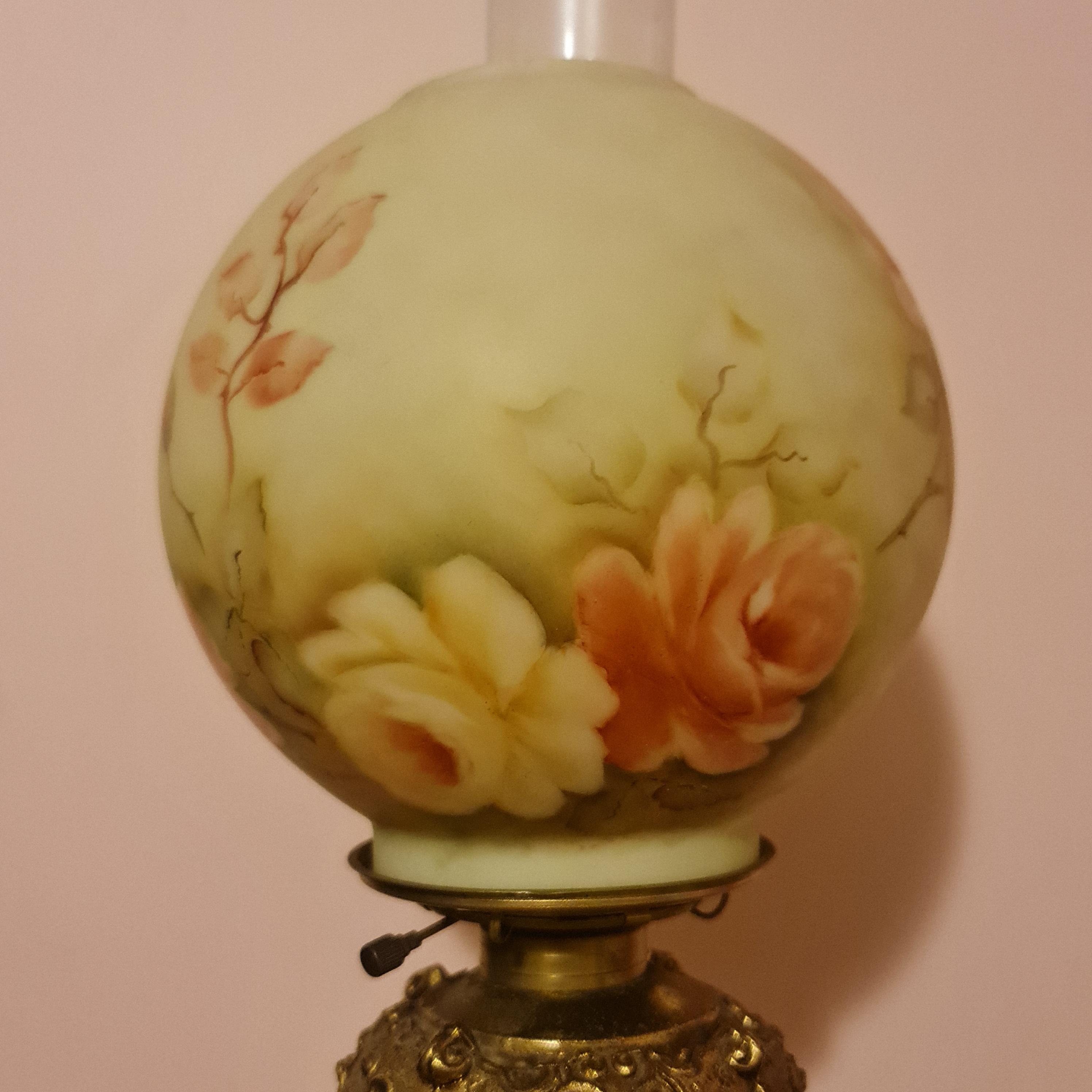 Vintage L&L WMC Gone With the Wind GWTW Banquet Parlor Lamp – Hand ...
