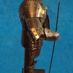 Copper Knight Statue - Etsy