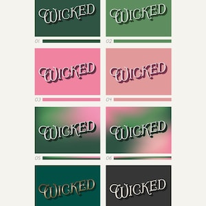 CUSTOM Wicked Movie Title Poster: Personalized Art Print | DIGITAL ...