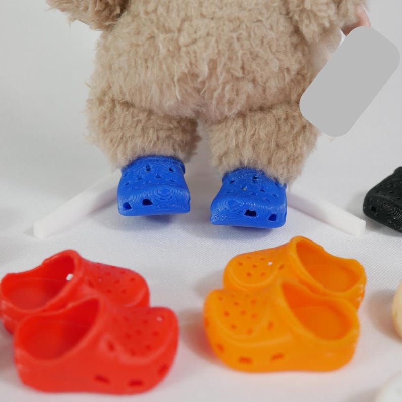 Blind Box Doll Shoes Expanded Colorway, Mini Iconic Clogs, 3D Printed ...