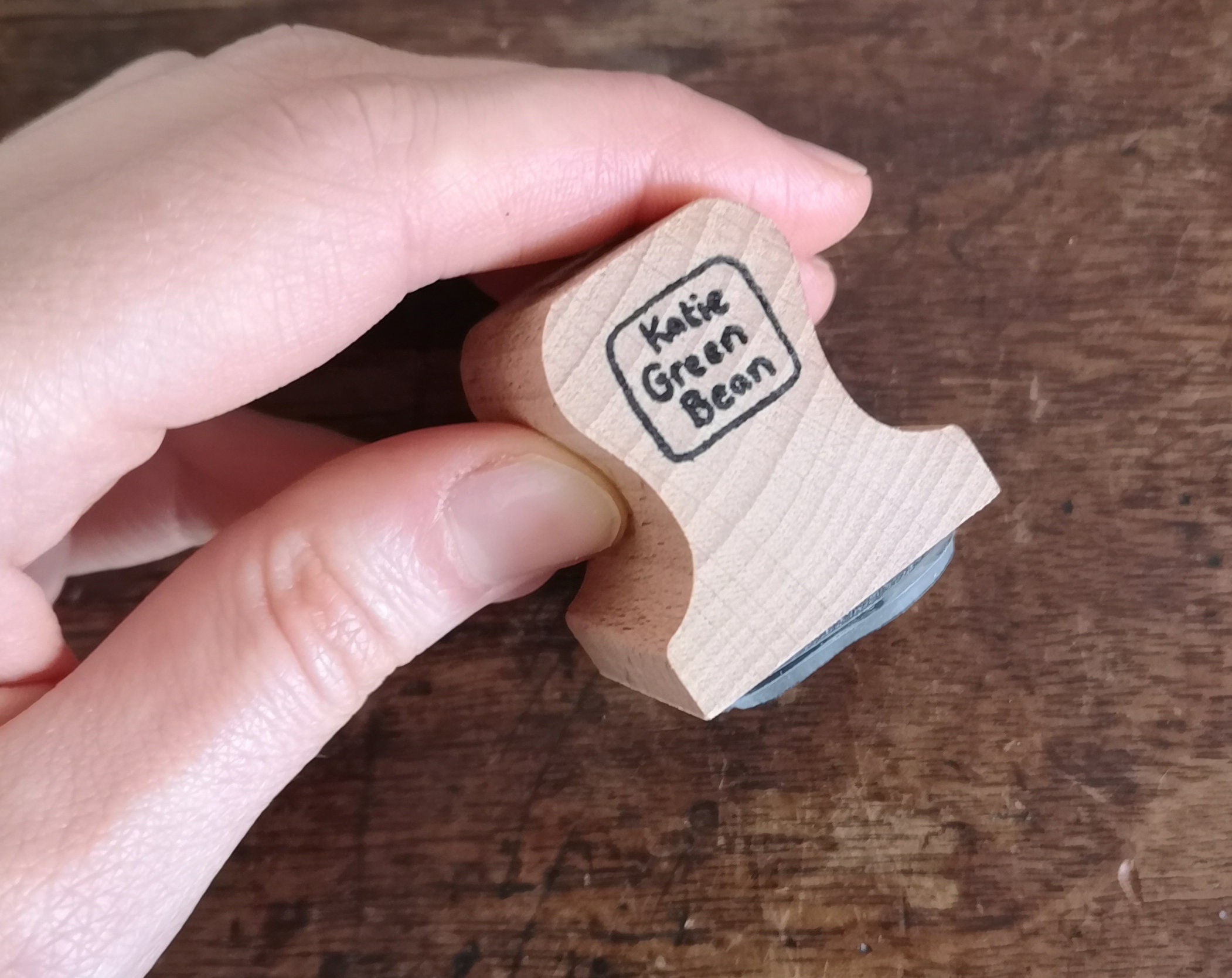Rubber Stamp - Tiny Acorn - Etsy UK