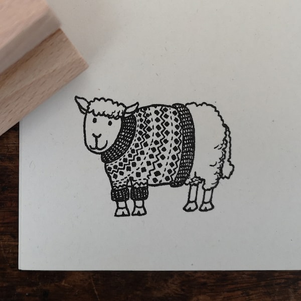 Sheep Stamp - Etsy