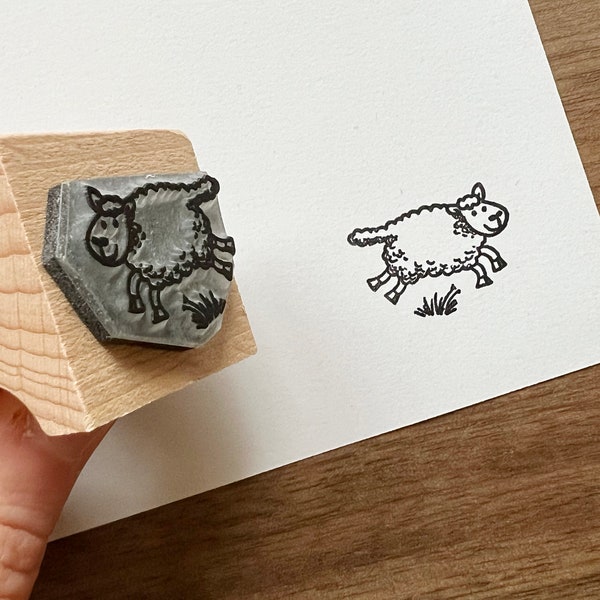 Sheep Stamp - Etsy