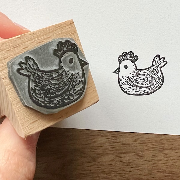 Hen Rubber Stamps - Etsy