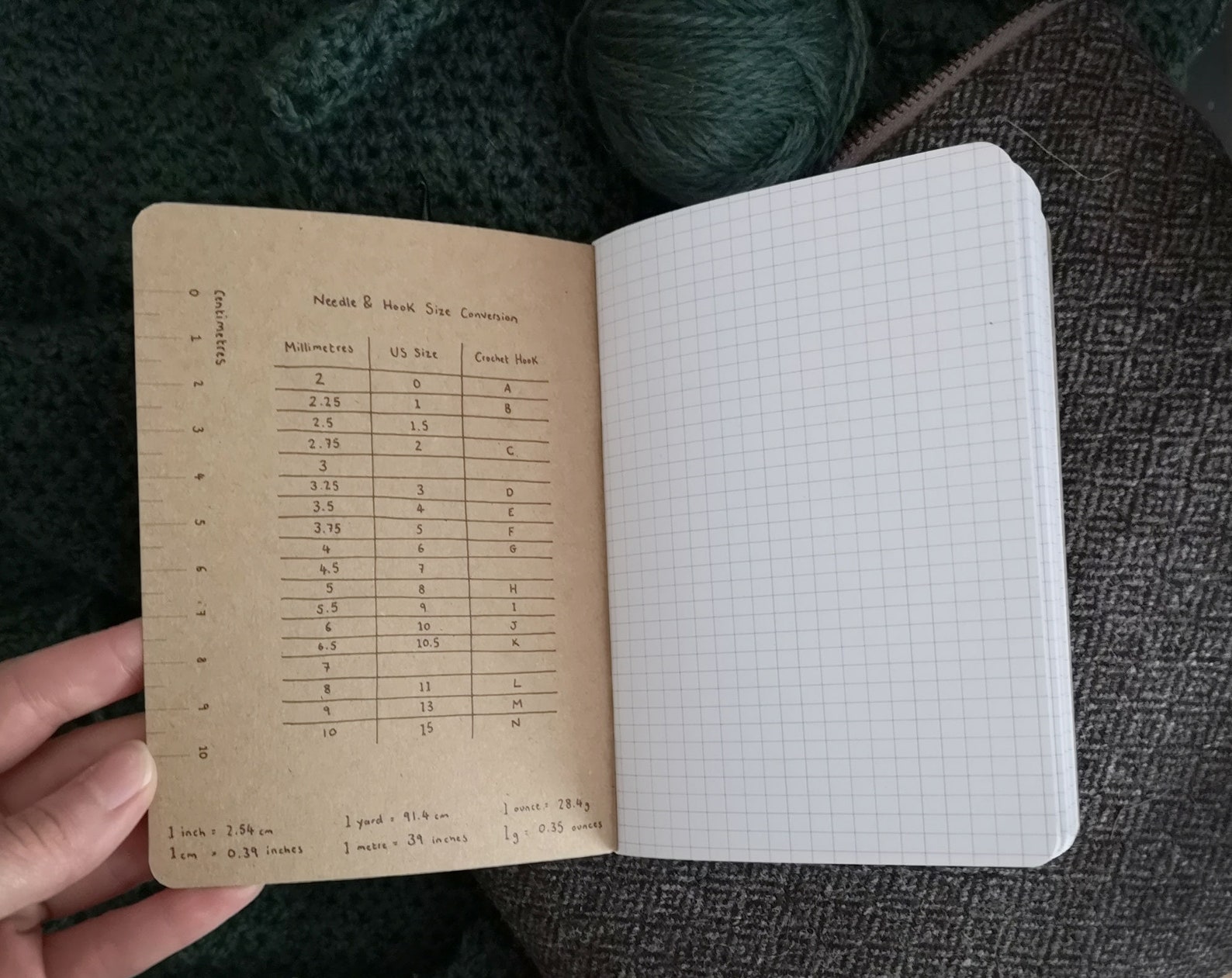 Yarn Crafters' Notebook | Etsy