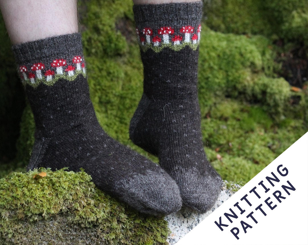 Fairy Ring Socks PDF Knitting Pattern - Etsy UK