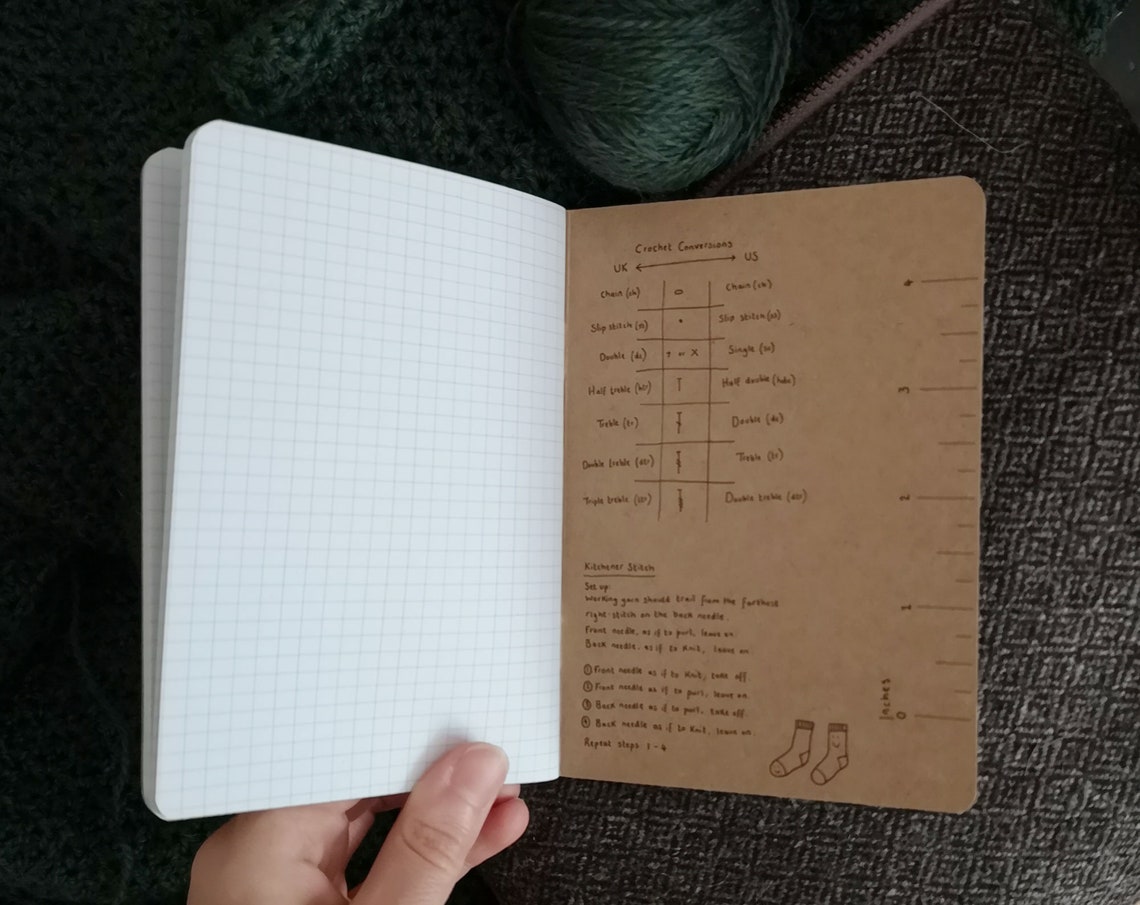 Yarn Crafters' Notebook | Etsy UK