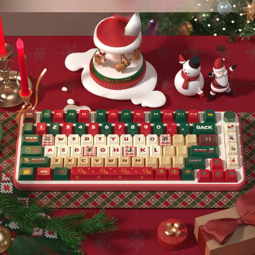 Christmas Keycaps Custom Keycaps Set Artisan Keycaps PBT Cherry Profile ...
