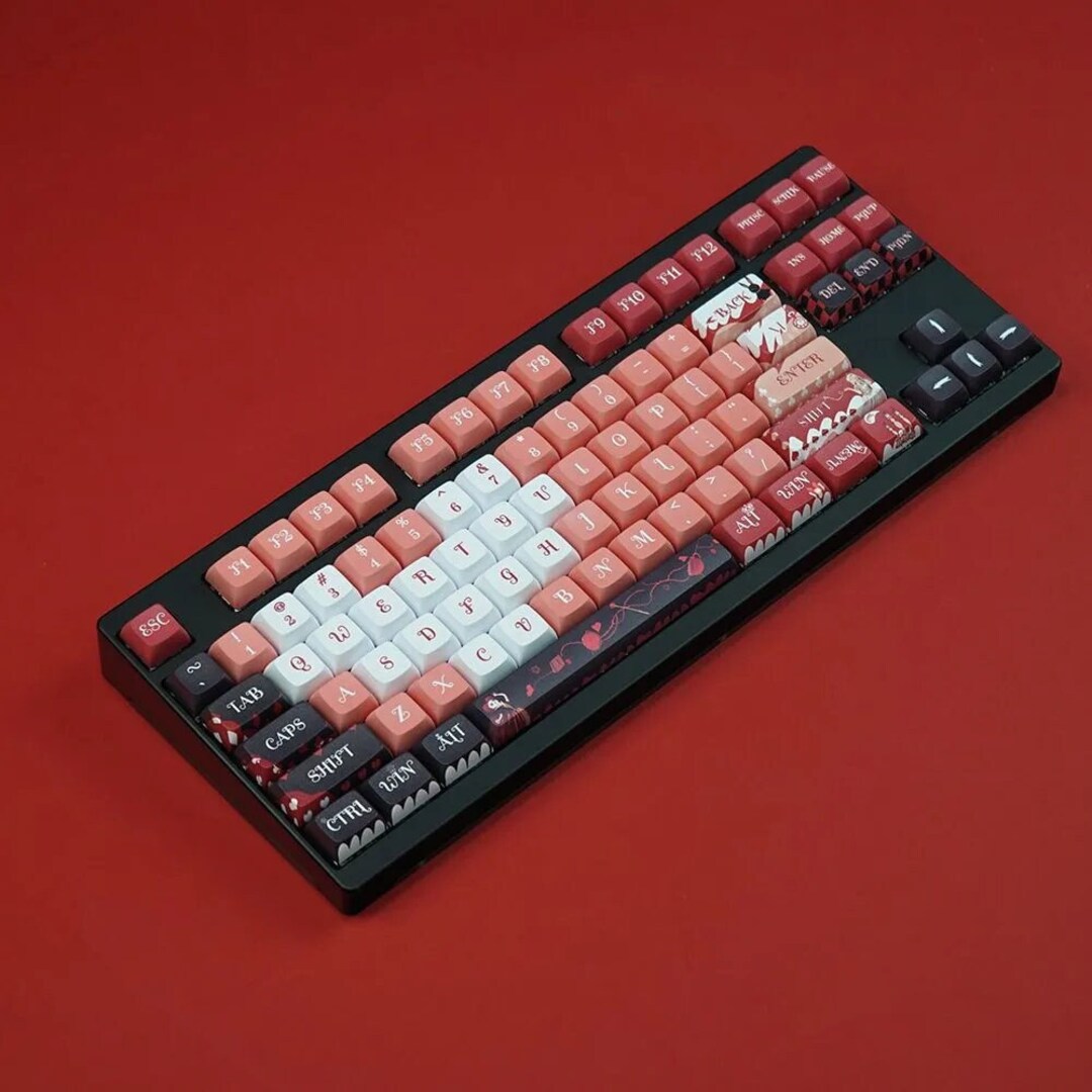 RED ALICE Keycaps | Custom Keycaps Set | Artisan Keycaps Pbt | XDA ...
