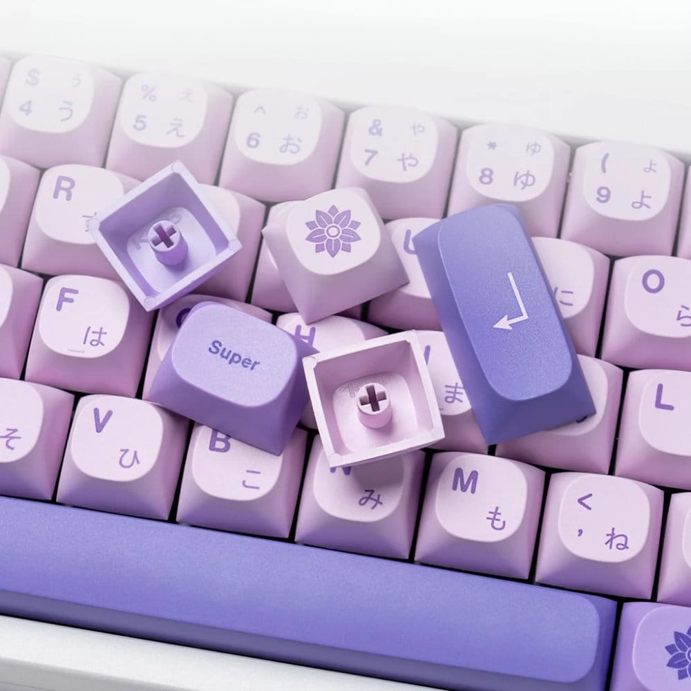 ICE PURPLE Keycaps | Custom Keycaps Set | Artisan Keycaps Pbt | XDA ...
