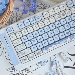 ICE CREAM Keycaps | Custom Keycaps Set | Artisan Keycaps Pbt | MOA ...