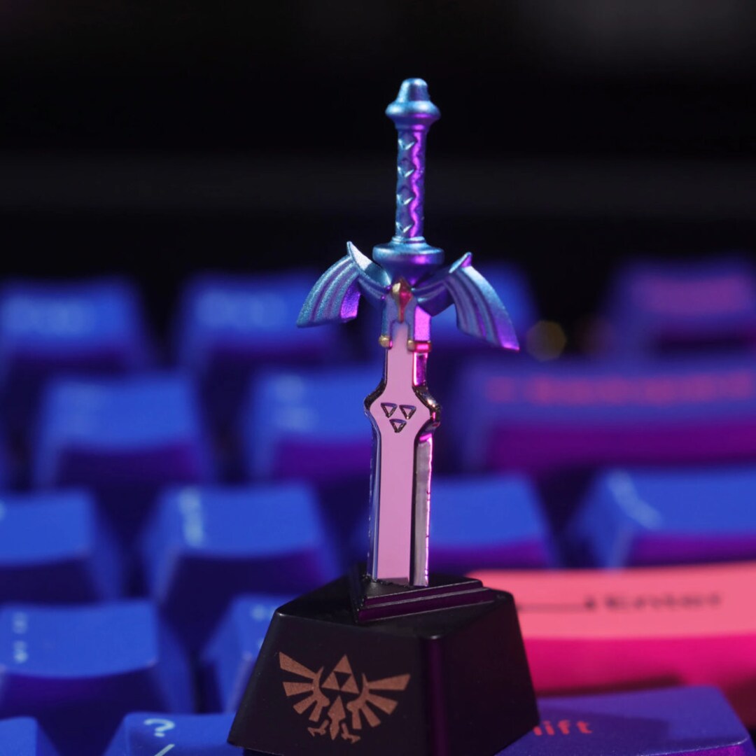 MASTER SWORD Keycap | ESC Artisan Keycap | Esc Custom Keycap 1u for ...