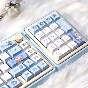 CUTE SHARK Keycaps | Custom Keycaps Set | Artisan Keycaps PBT | Cherry ...