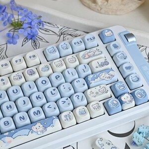 ICE CREAM Keycaps | Custom Keycaps Set | Artisan Keycaps Pbt | MOA ...