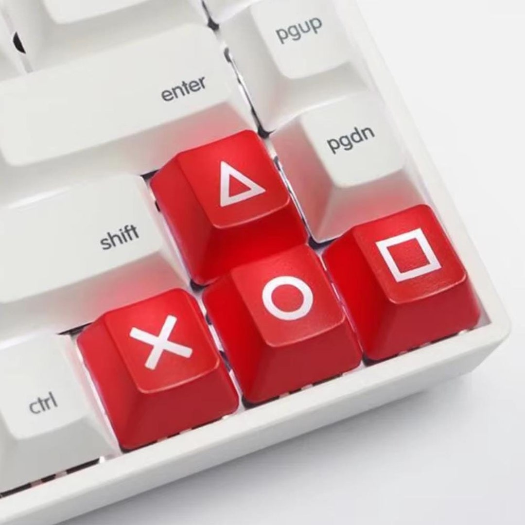 RED Keycaps | ESC Artisan Keycap | Esc Custom Keycap 1u for Mechanical ...