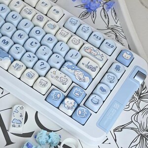ICE CREAM Keycaps | Custom Keycaps Set | Artisan Keycaps Pbt | MOA ...