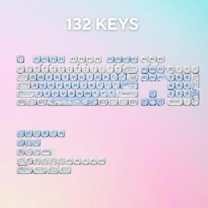 ICE CREAM Keycaps | Custom Keycaps Set | Artisan Keycaps Pbt | MOA ...