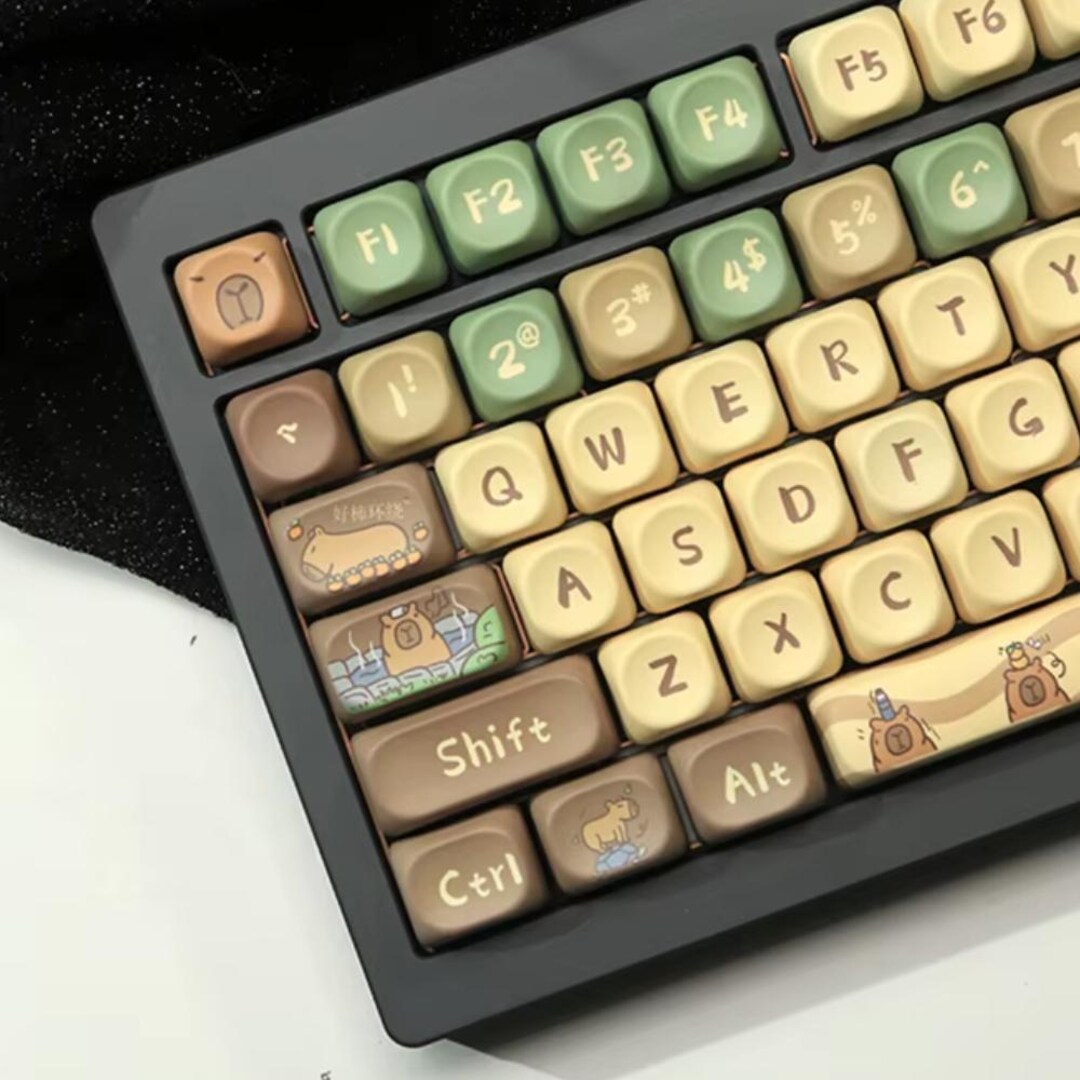 PASTORAL RUSTIC Keycaps | Custom Keycaps Set | Artisan Keycaps Pbt ...