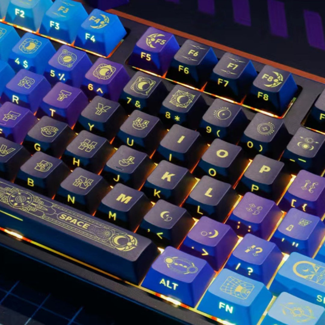 CYBERPUNK Keycaps | Custom Keycaps Set | Artisan Keycaps PBT | XDA ...