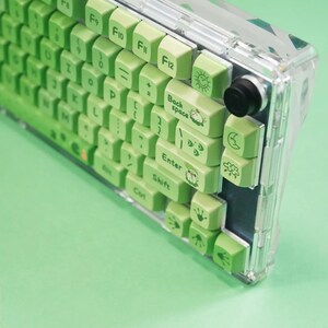 GREEN Frog Custom Keycaps | Keycaps Set | Artisan Keycaps PBT | XDA ...