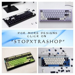 ICE PURPLE Keycaps | Custom Keycaps Set | Artisan Keycaps Pbt | XDA ...