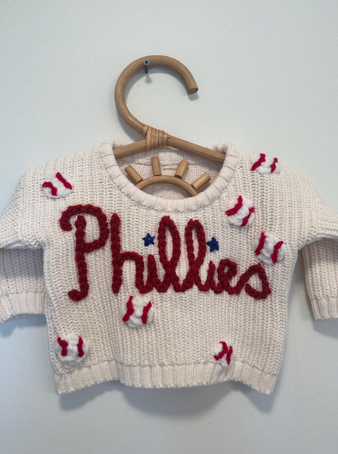 Philadelphia Sports Teams Custom Baby Sweater - Etsy