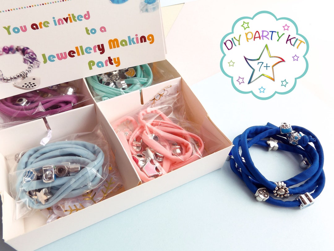 Craft Party Kit - DIY Party in a Box, Jewellery Making Party Activity ...