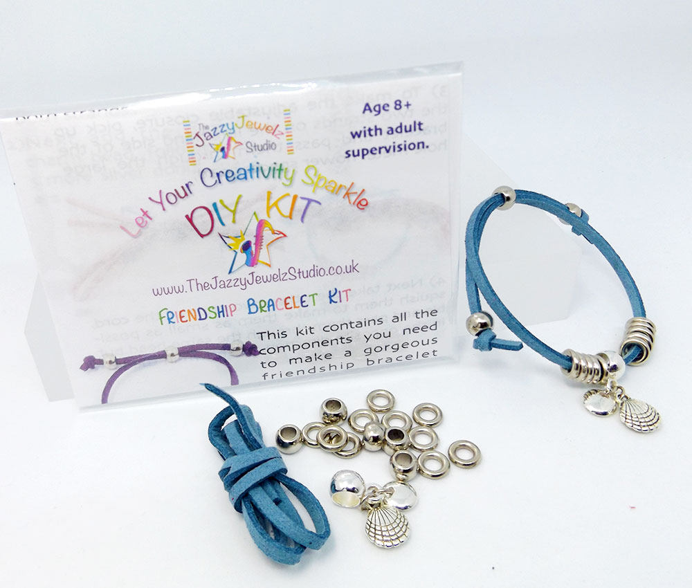 Friendship Bracelet Kit in a choice of 11 colours Creative | Etsy