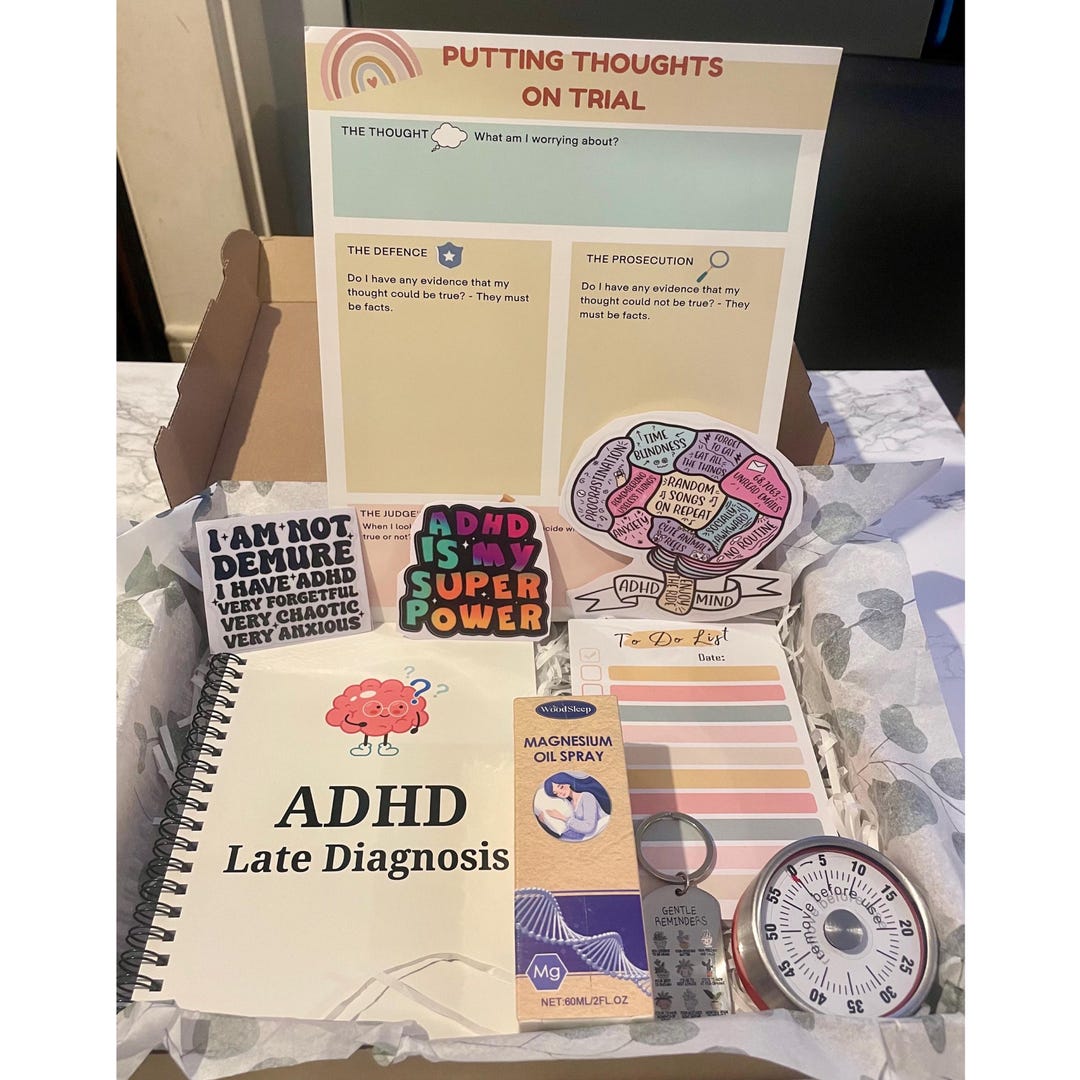 ADHD Toolkit - ADHD Wellbeing Care Package for Personalized Support ...