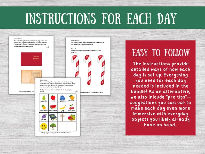 Christ Centered Elf Bundle, Faith Based Elf Printables, Christian Elf ...