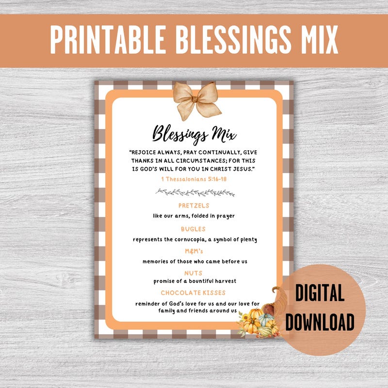 Blessing Mix - Etsy