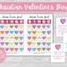 Christian Valentine's Bingo, Candy Hearts Bingo Game, Bible Verse ...
