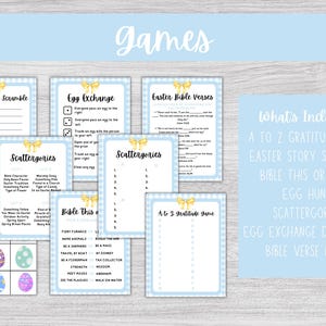 Ultimate Christian Easter Party Bundle, Easter Games Mega Bundle ...