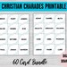 Christian Charades for Family, Printable Bible Games for Ministry ...