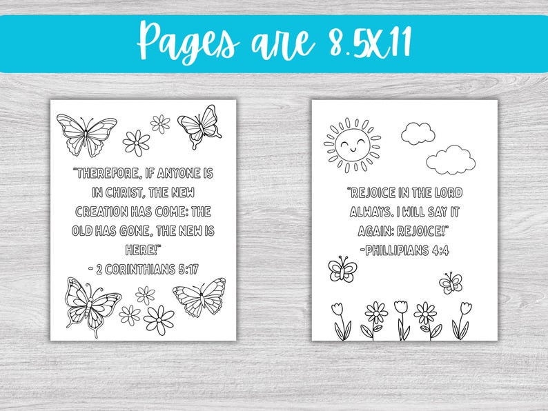 Kids Bible Verse Coloring Pages, Kids Ministry Coloring Page Activity ...